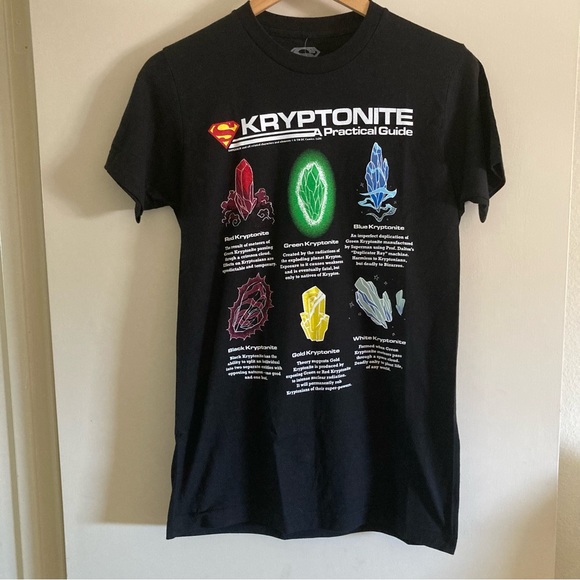 Warner Bros. | Shirts | Warner Bros Superman Kryptonite Class Tee Size ...